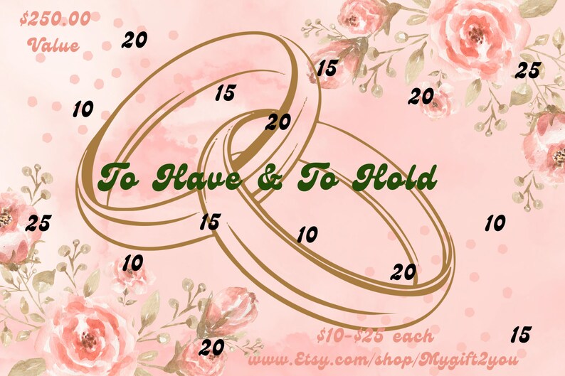 Digital Loving Lilies Savings Challenge - Etsy