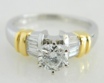 Hand Made in Canada 3 Stone Canadian Diamond Engagement Ring in 18k ...
