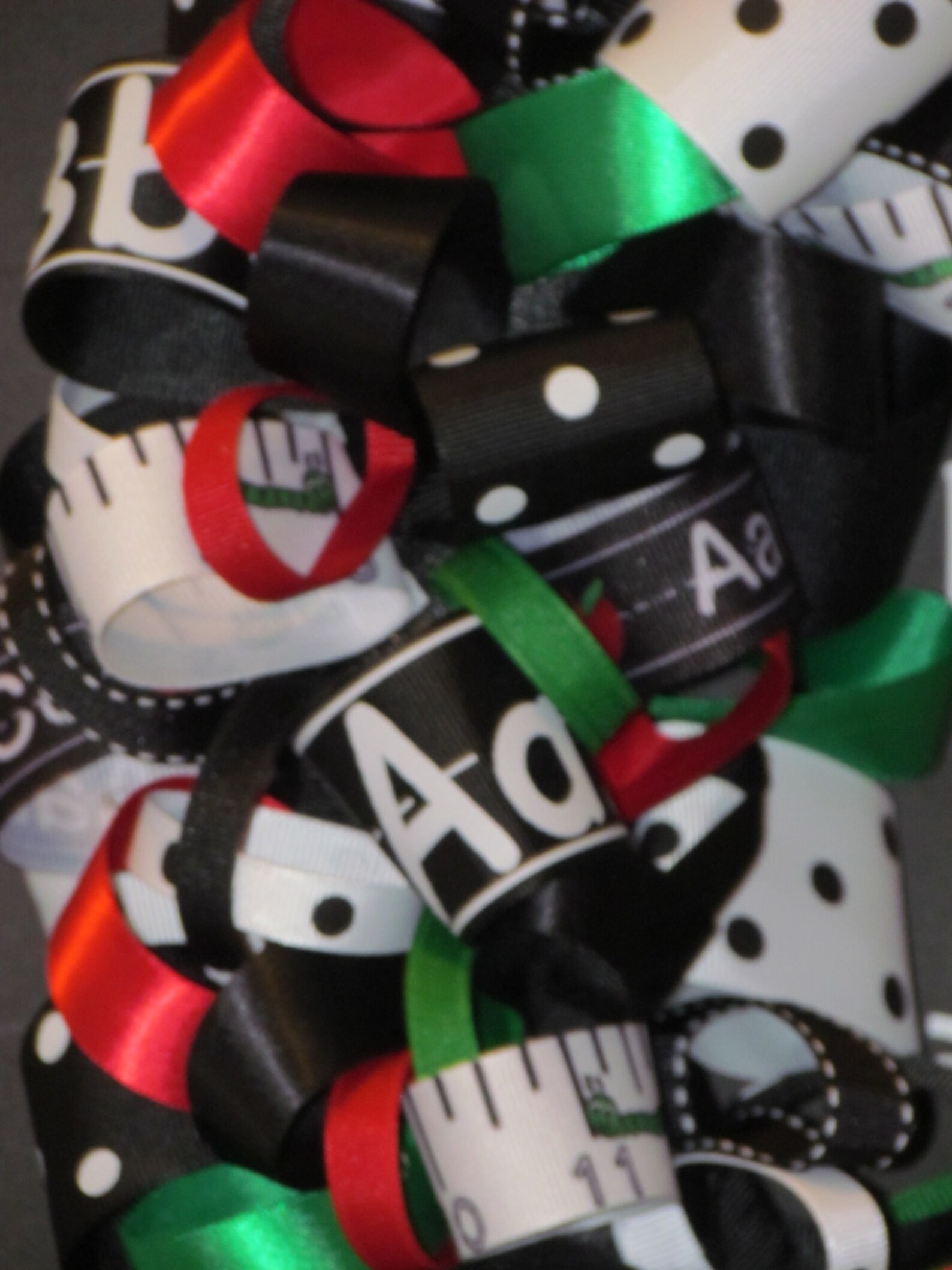 Personalized Teacher's Ribbon Wreath | Etsy