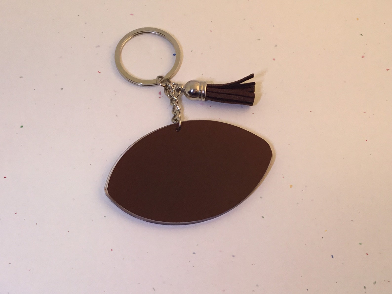 Football Keychain - Etsy