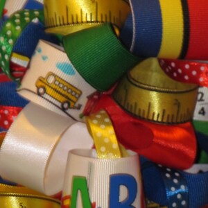 Teachers Ribbon Wreath With Hanging Plaque - Etsy