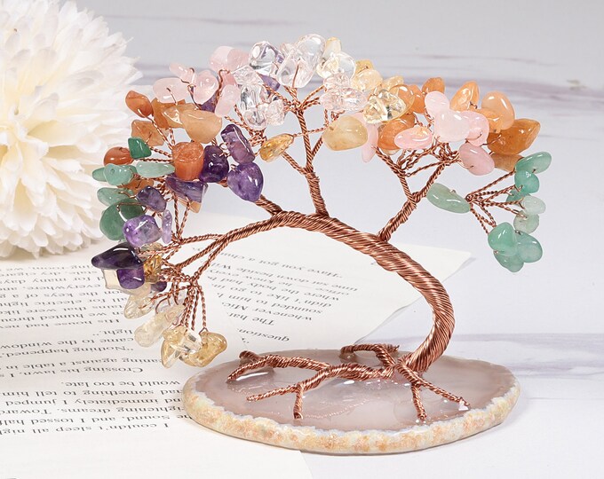 Crystal Tree Opalite Tree of Lifefeng Shui Bonsai Tree of - Etsy
