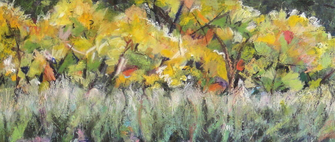 Painting "spring Blue Thistles" Mixed Media on Canvas 80 X 60 Cm ...