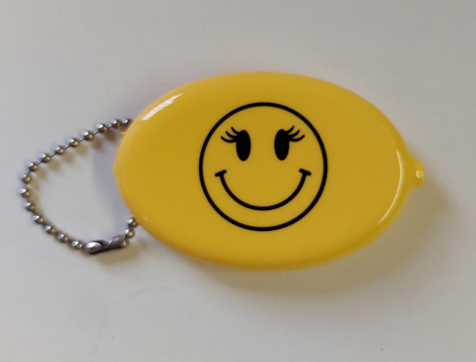 NEW Oval Rubber Vinyl Squeeze Coin Pouch Purse W/chain Made in USA - Etsy