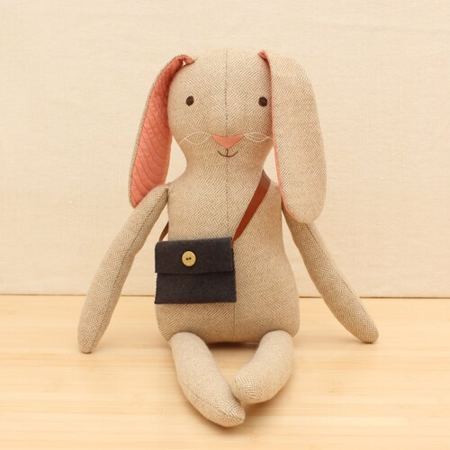 Primitive Spring Bunny Sewing Pattern PDF Spring is in the Air - Etsy