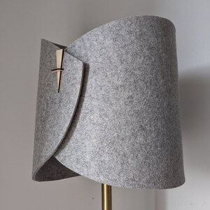 Felt Lamp Shade Felt Floor Lamp Shade Felt Table Lamp Shade Modern Lamp ...