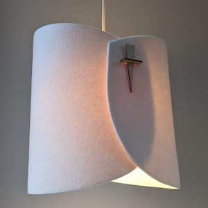 Felt Pendant Light Felt Light Fixture Felt Ceiling Light Fixture Felt ...