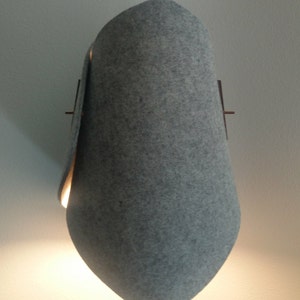Felt Pendant Light Felt Light Fixture Felt Ceiling Light Fixture Felt ...
