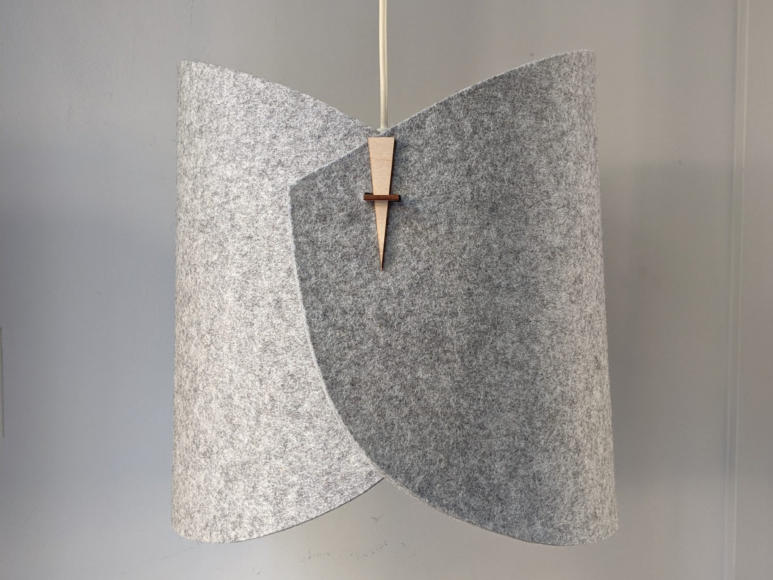Felt Pendant Light Felt Light Fixture Felt Ceiling Light Fixture Felt ...