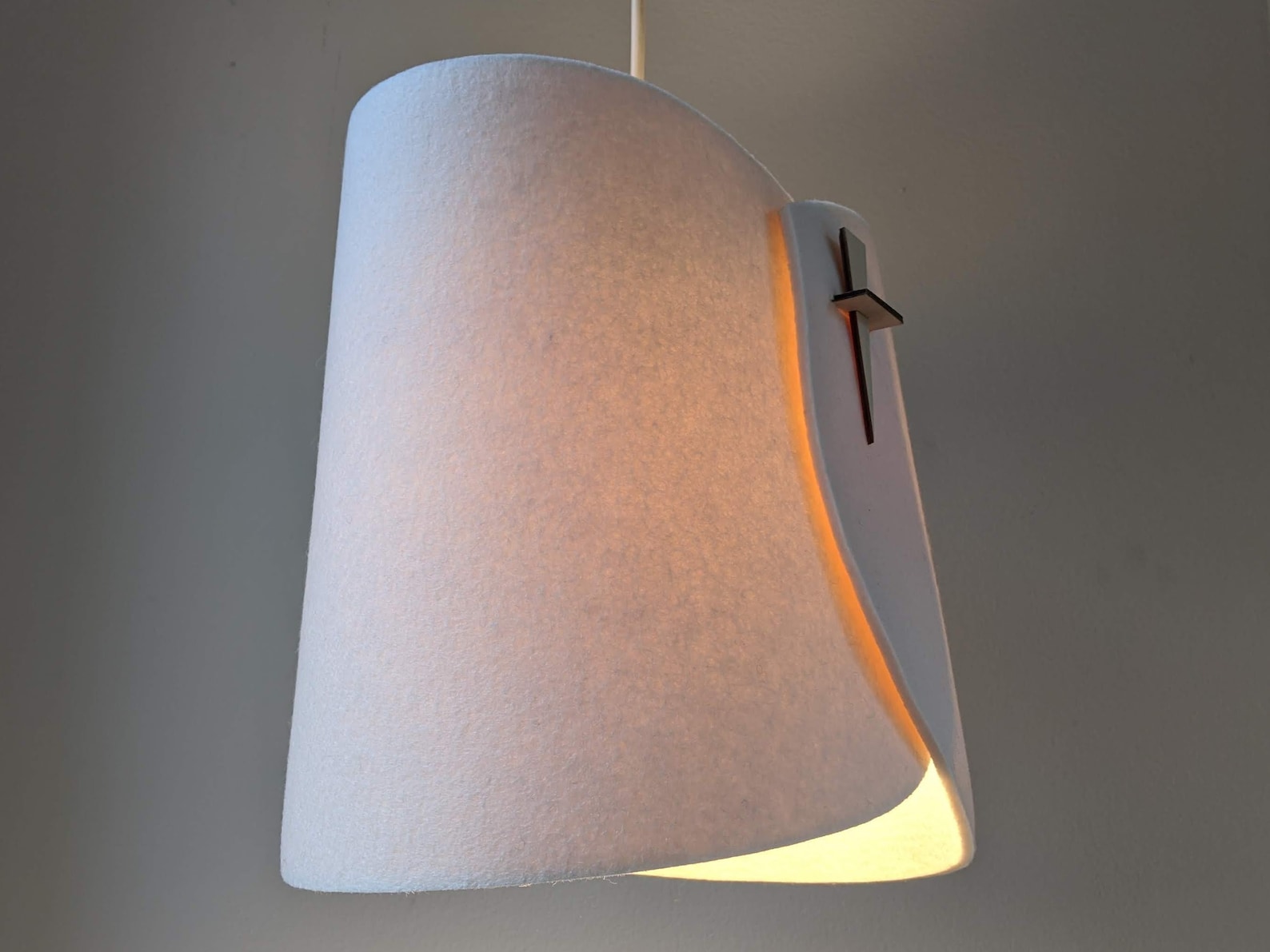 Felt Pendant Light Felt Light Fixture Felt Ceiling Light Fixture Felt ...