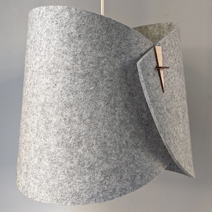 Felt Pendant Light Felt Light Fixture Felt Ceiling Light Fixture Felt ...