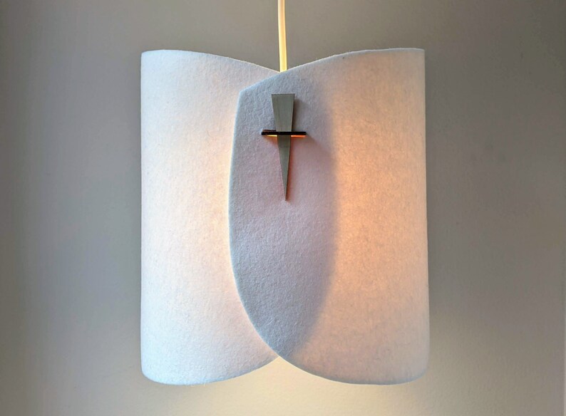 Felt Pendant Light Felt Light Fixture Felt Ceiling Light Fixture Felt ...
