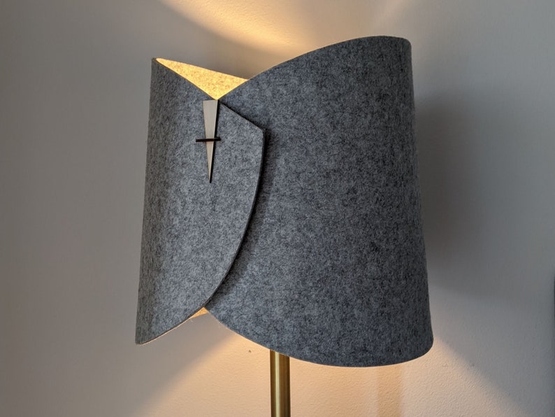Felt Lamp Shade - Felt Floor Lamp Shade Felt Table Lamp Shade Modern ...