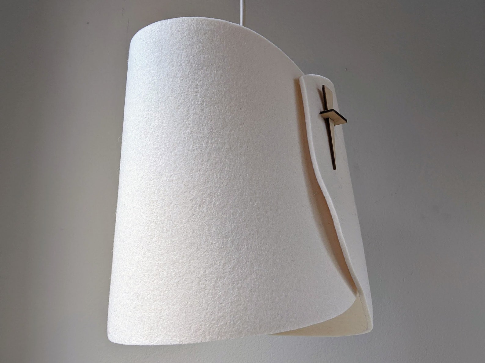 Felt Pendant Light Felt Light Fixture Felt Ceiling Light Fixture Felt ...