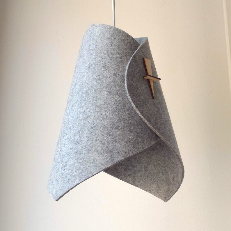 Felt Pendant Light Felt Light Fixture Felt Ceiling Light - Etsy Israel