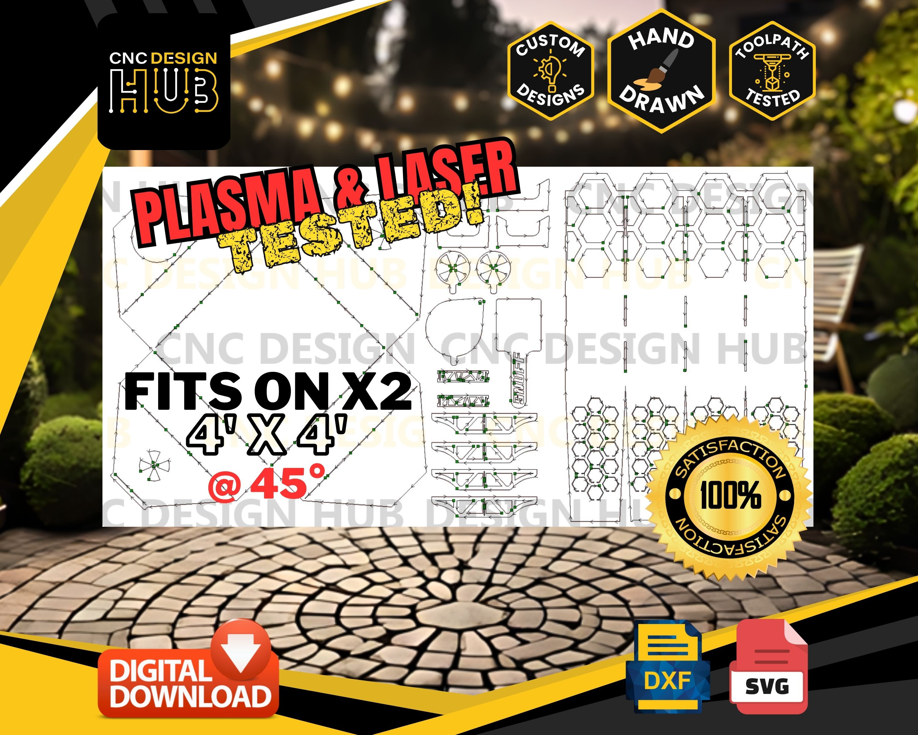 Modern Hexagon Art Smudge Pot Build Plans Oil & Diesel Burner Heater ...