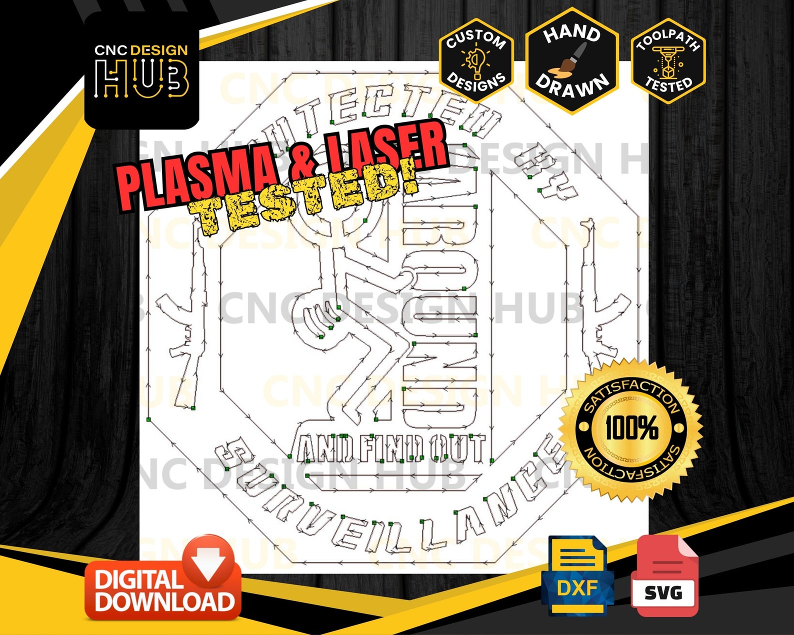 Protected by FAFO Surveillance - Designed for CNC Machines - Plasma ...