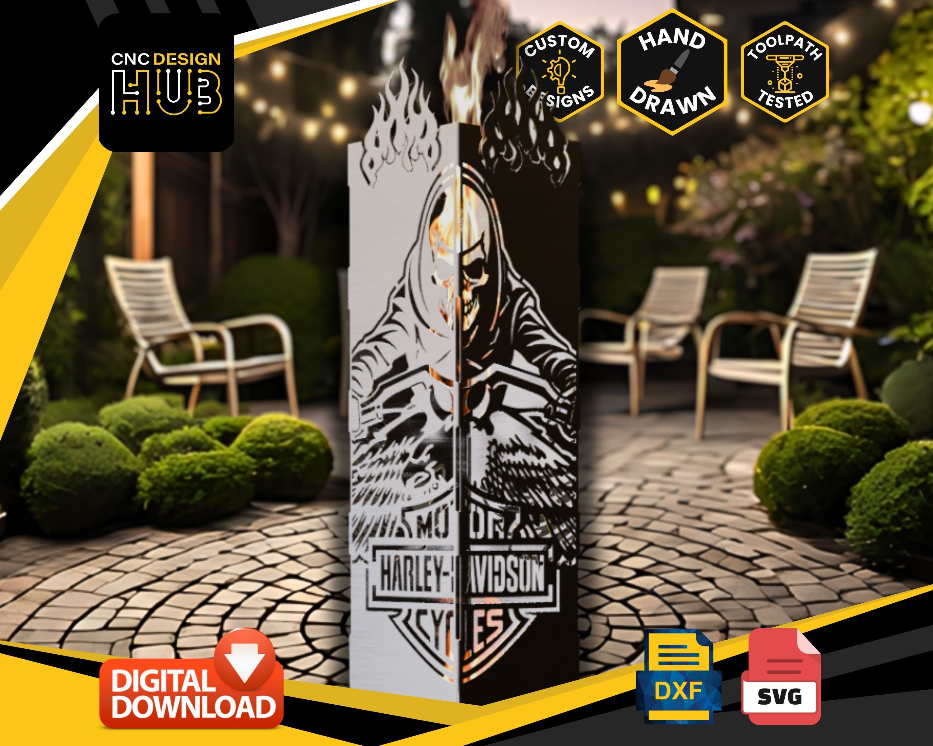 Smudge Pot Bundle 5 Designs Included Oil & Diesel Burner Heater ...