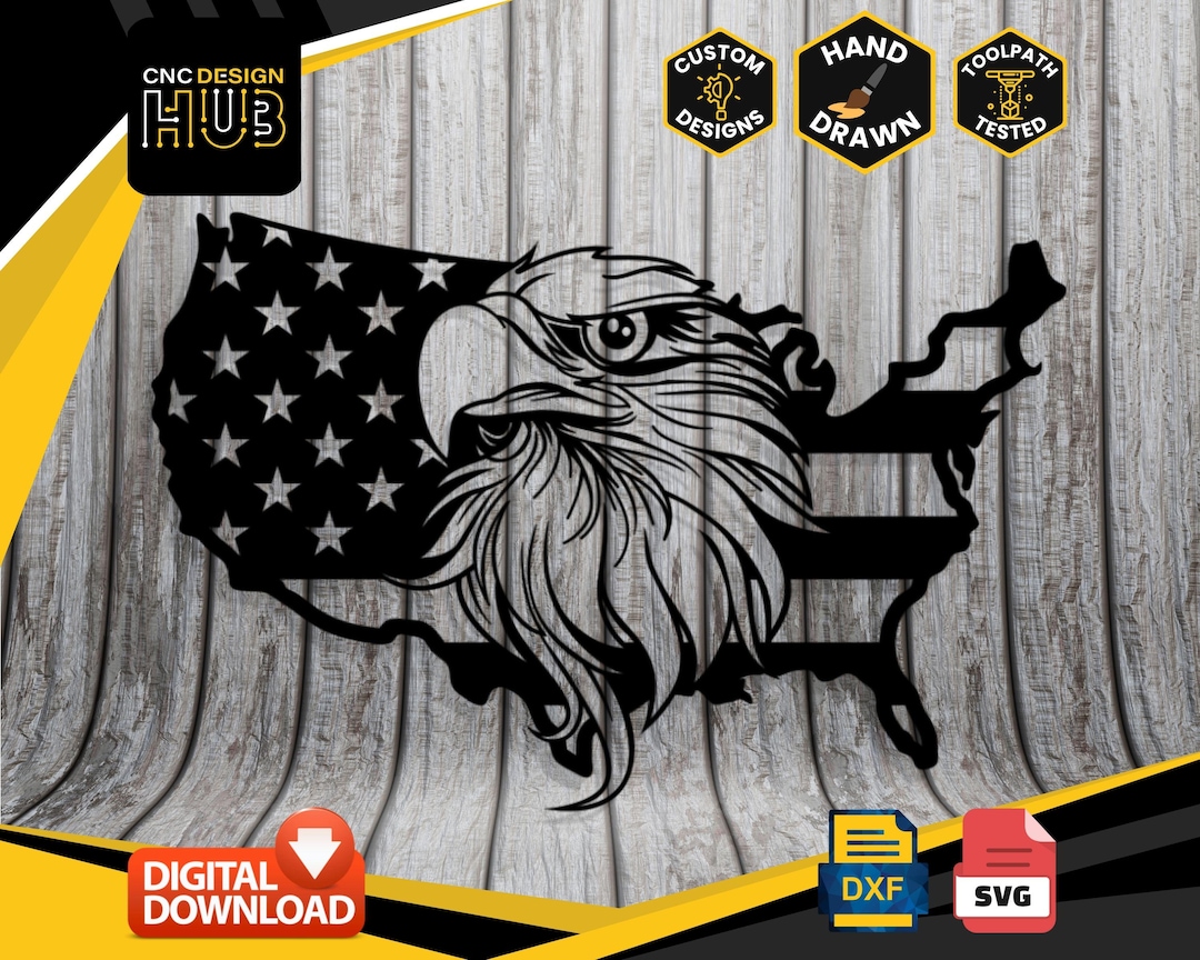 Eagle USA - Designed for CNC Machines - Plasma, Laser, Water Jet - DXF ...