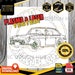 MGB GT 1972 Car Silhouette - Designed for CNC Machines - Plasma, Laser ...