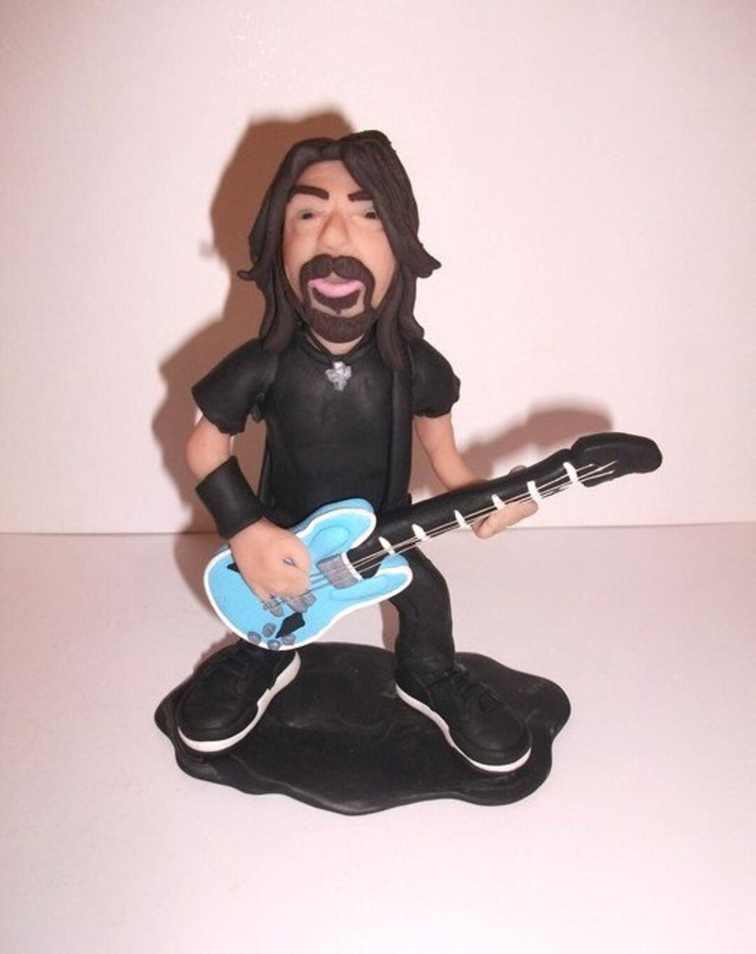 Dave Grohl, Foo Fighters Sculpture, Polymer Clay Figurine Hand Sculpted ...