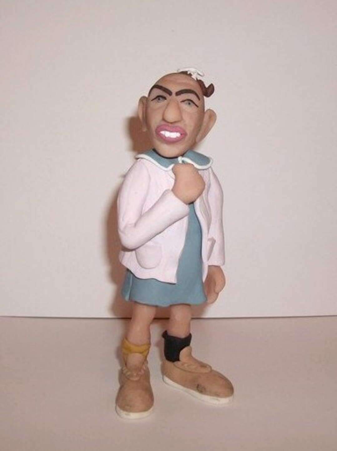 Inspired by Pepper, Freak Show Inspired Polymer Clay Sculpture ...