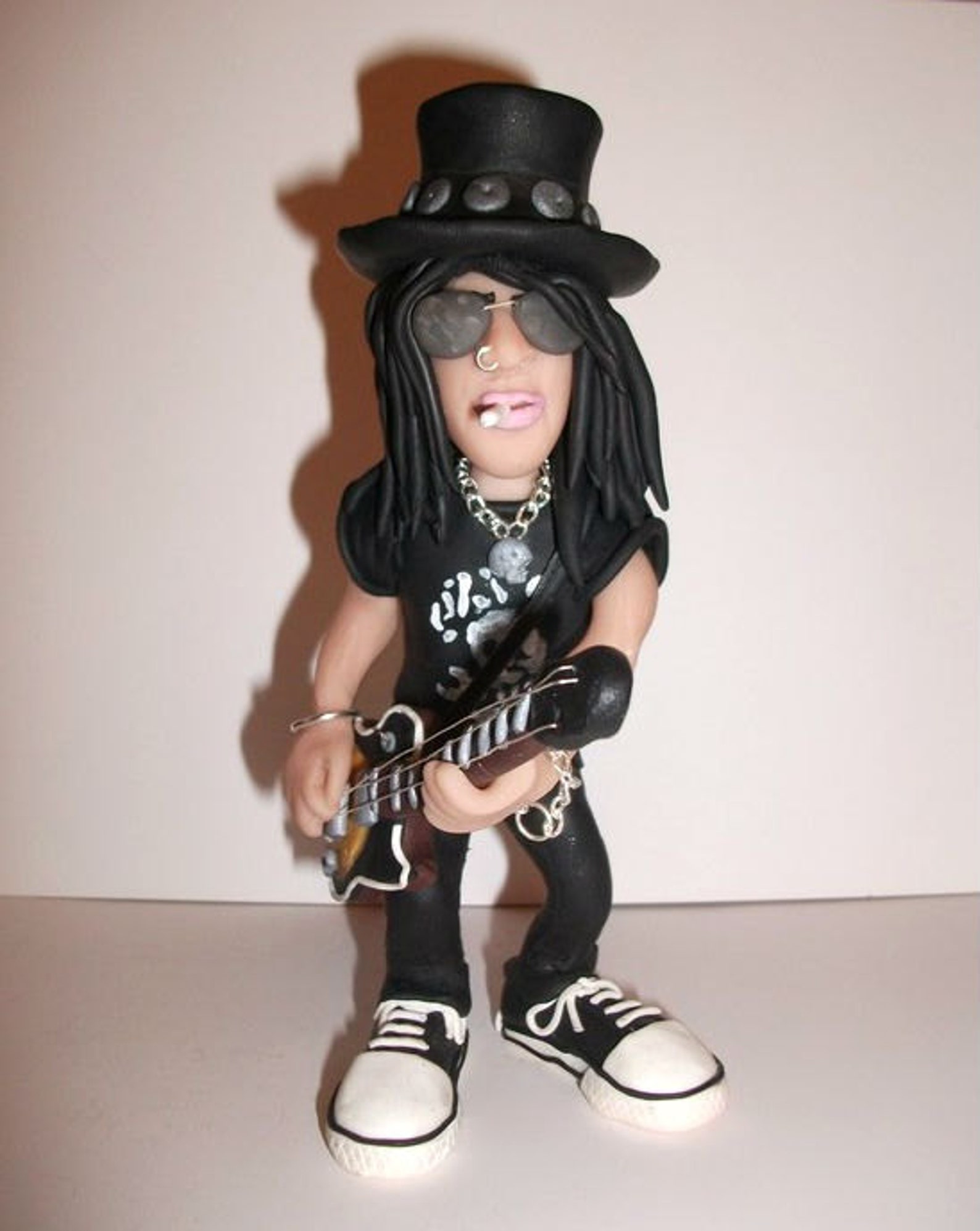 Slash Polymer Clay Figurine Guns N' Roses Velvet - Etsy