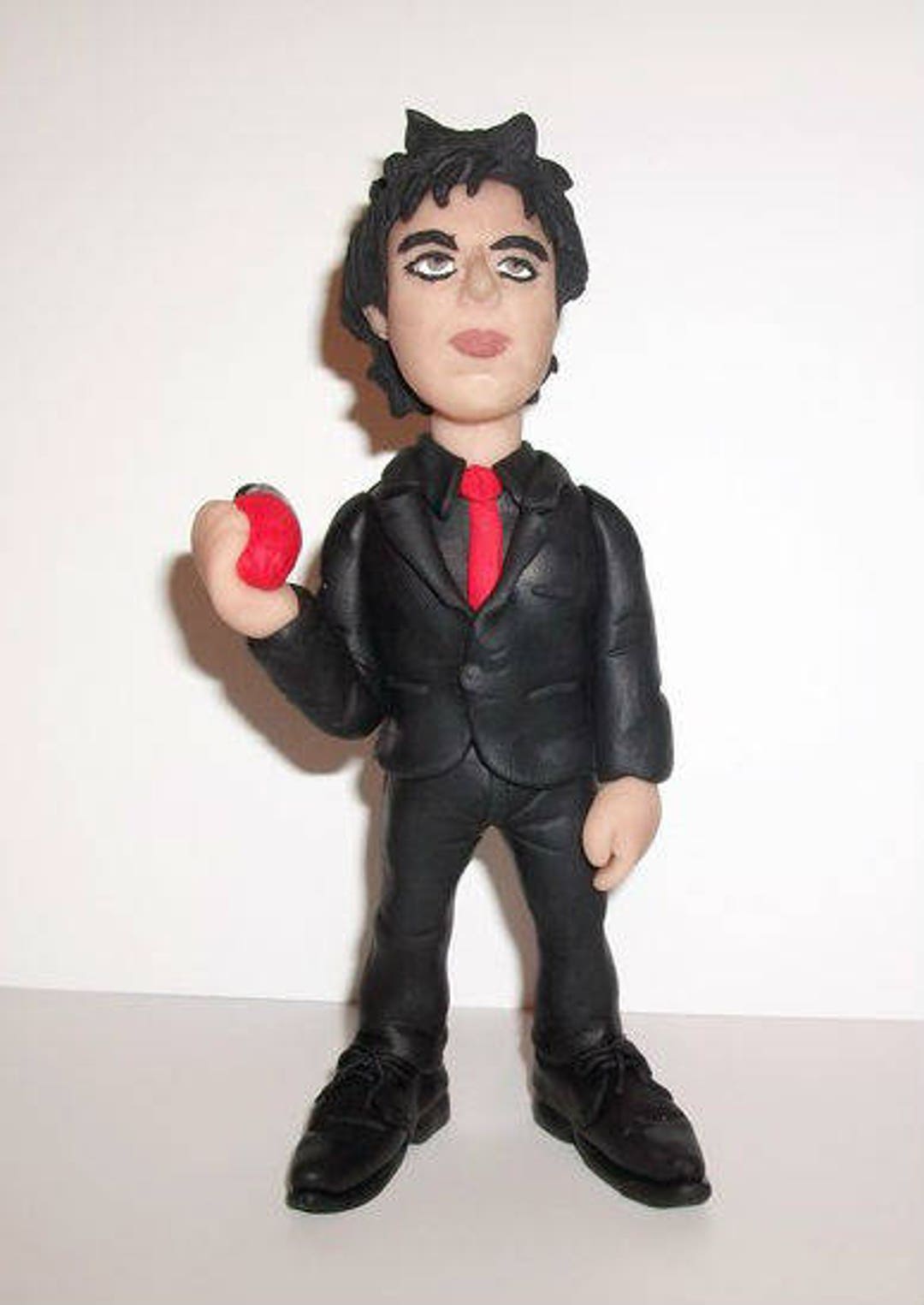 Billie Joe Armstrong, Green Day, Polymer Clay Figurine, Unique Handmade ...