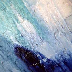 Rain; Original Texture Watercolor Painting; Canvas - Etsy