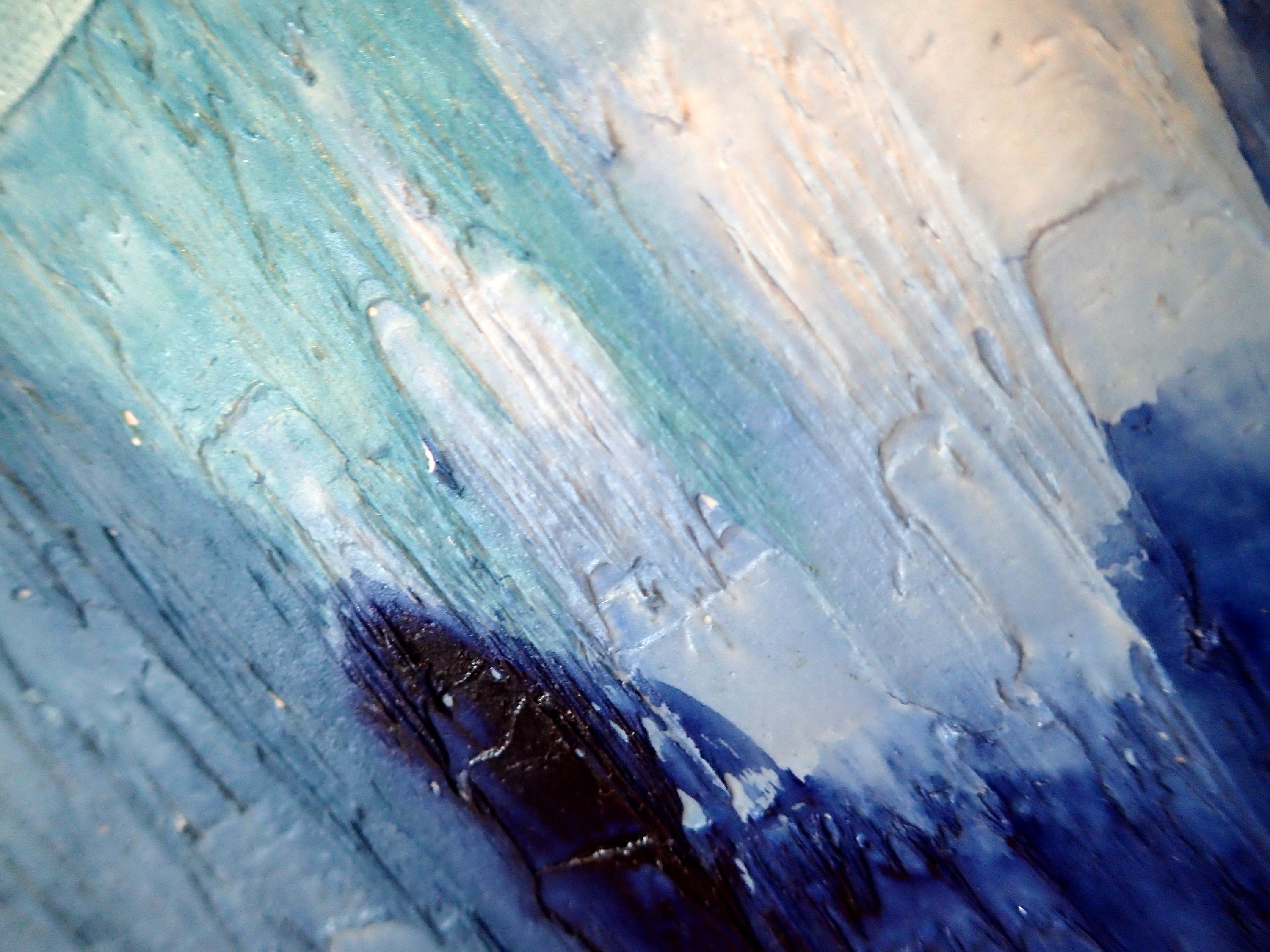 Rain; Original Texture Watercolor Painting; Canvas - Etsy
