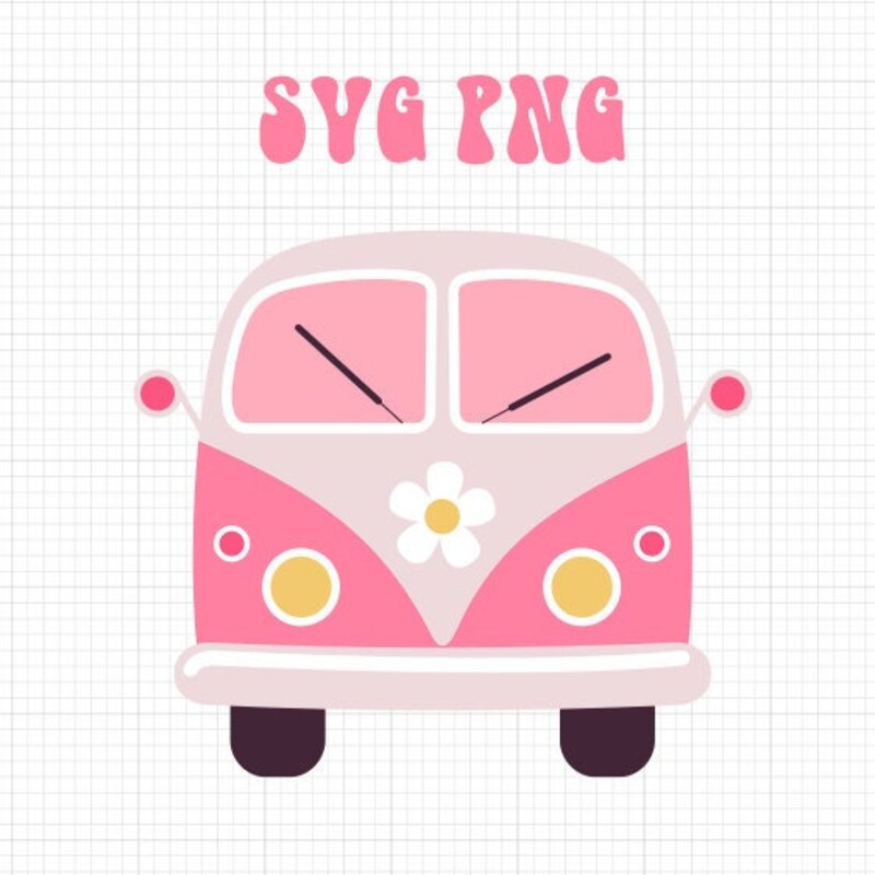 Volkswagon Bus Svg - Etsy