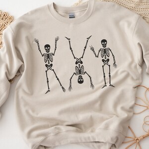 Groovy Fun Skeleton SVG PNG DXF Halloween Spooky Digital Files for ...