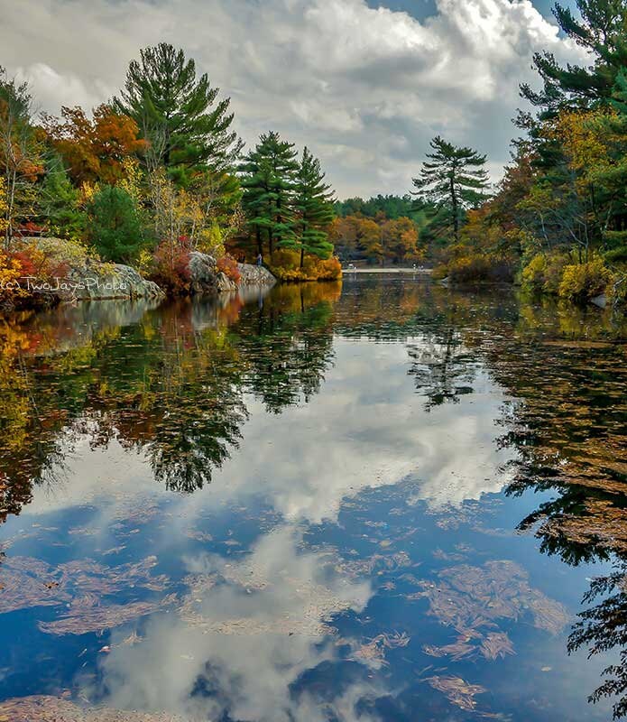 Breakheart Reservation Fall Foliage Pearce Lake Fall Photo - Etsy