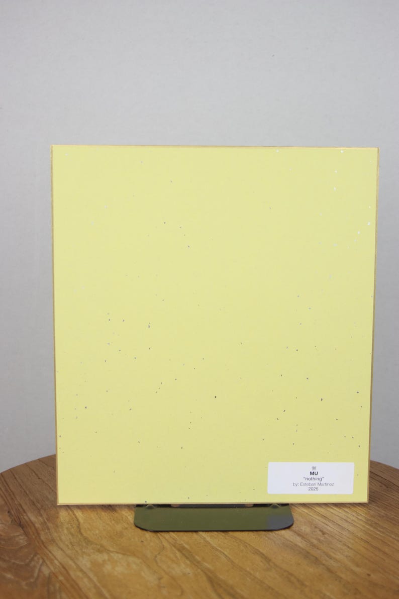 Zen Calligraphy – 無 Nothingness – Japanese Shodo for Meditation Space ...