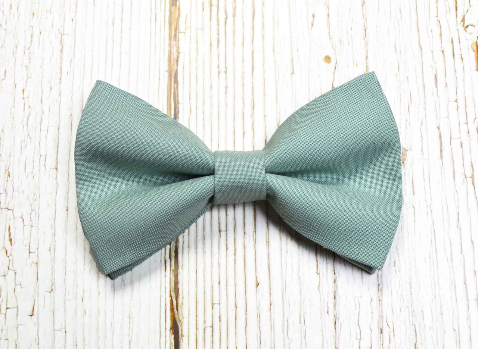 Pale Sage/dusty Sage Bow Tie/wedding Bow Tie/ Hand Made Pre - Etsy