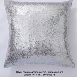 SILVER SEQUIN &crushed VELVET Made to Measure Bedspread, Runner, Throw ...