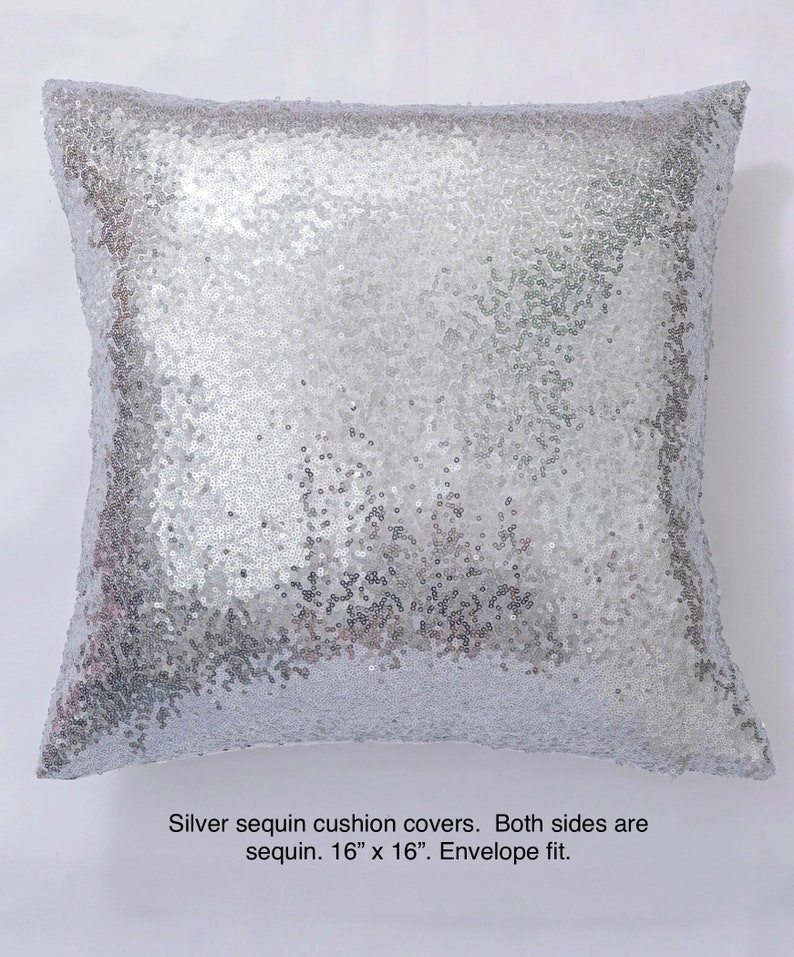 SILVER SEQUIN &crushed VELVET Made to Measure Bedspread, Runner, Throw ...