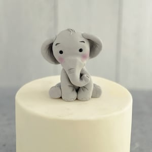 Elephant Cake Topper for Jungle or Safari Cake - Etsy