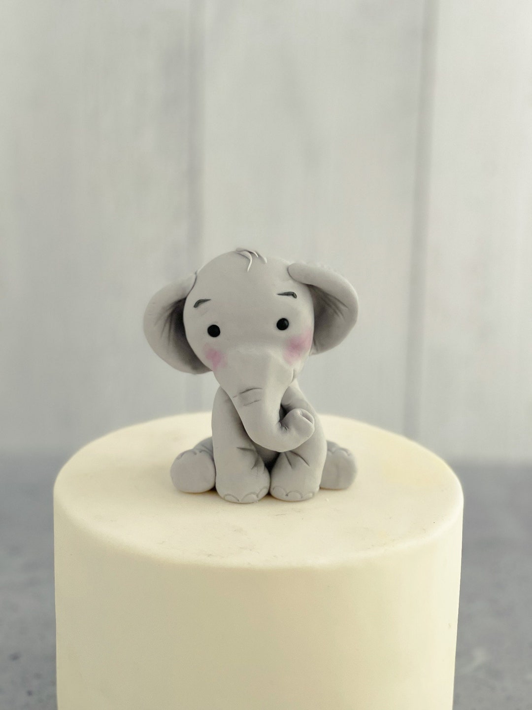 Elephant Cake Topper for Jungle or Safari Cake - Etsy