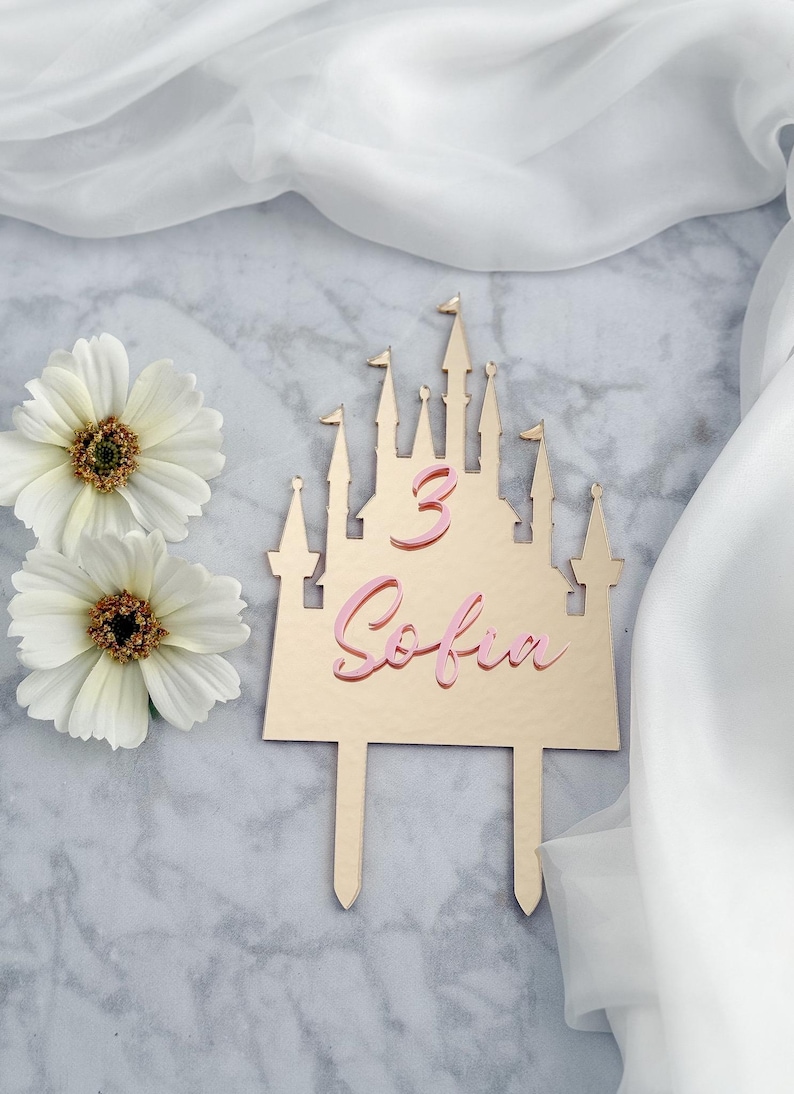 Princess Cake Kit DIY Princess Birthday Cake Decoration Luxury Pink ...