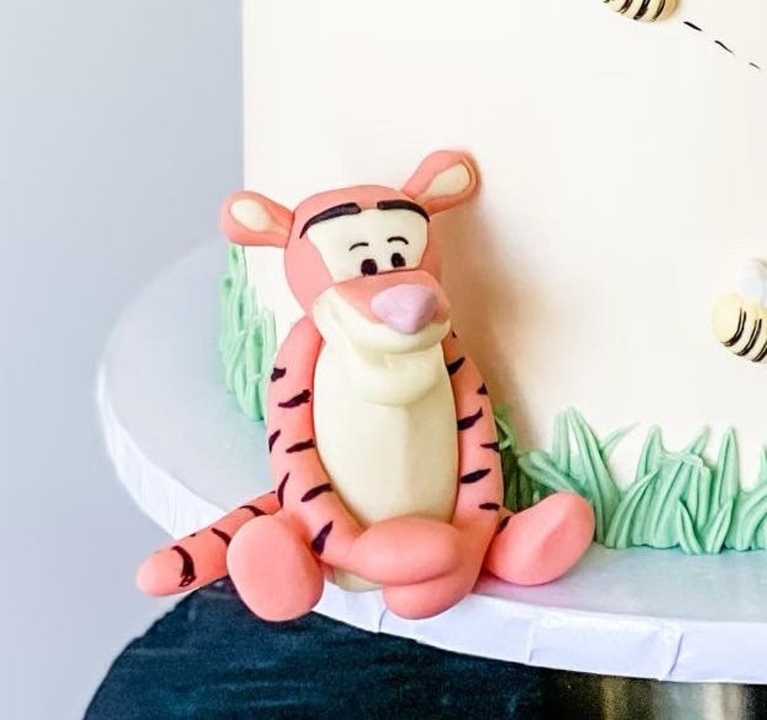 Classic Tigger Inspired Custom Bear Happy Birthday or Baby Shower Cake ...