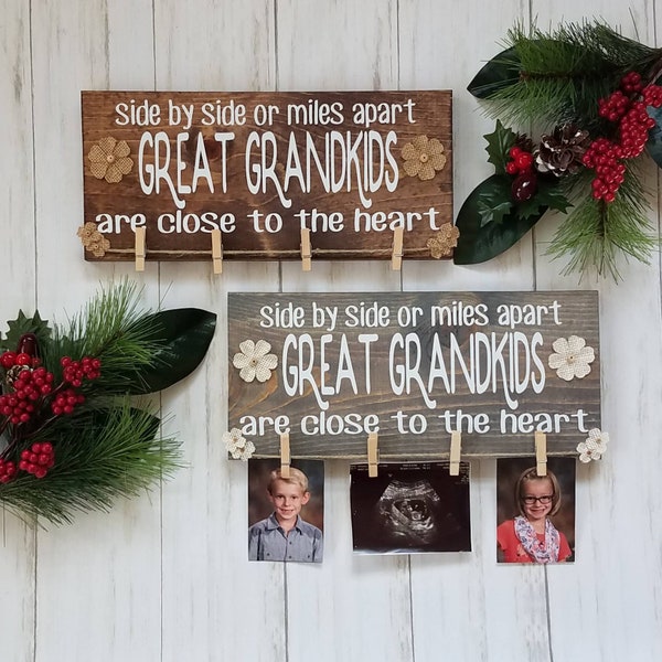Great Grandkids Sign - Etsy