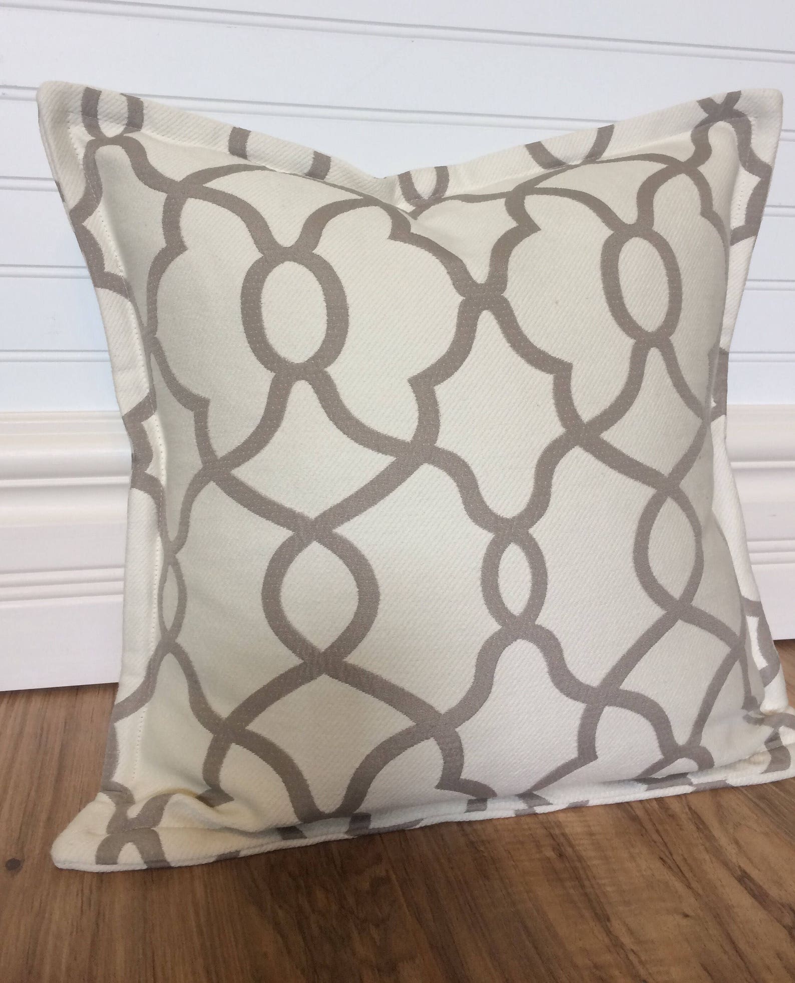 Pillow Cover With Flange Edge Border 5 Colors All Sizes - Etsy