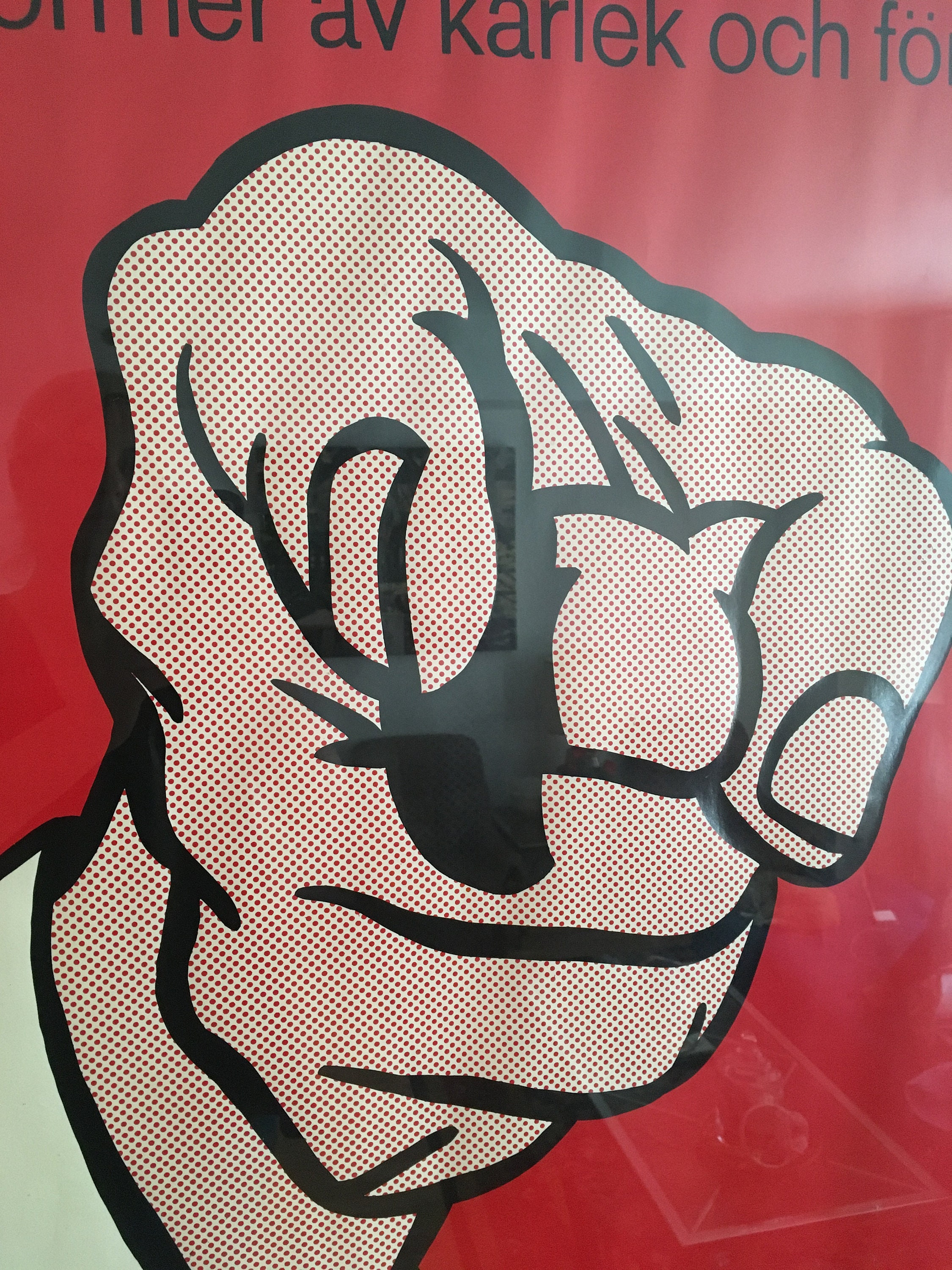 Vintage Lichtenstein Art Exhibit Poster - Etsy