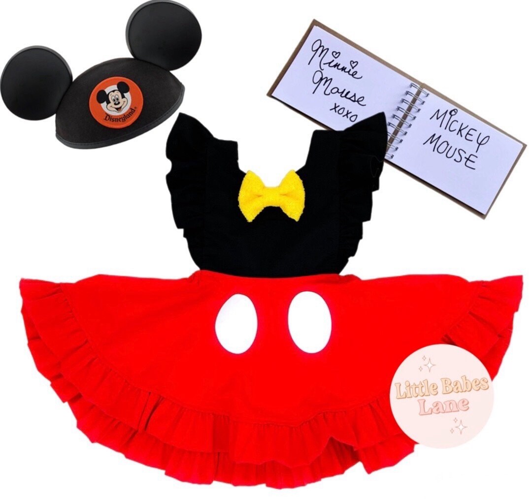 Mickey Romper,1st Birthday Girl Outfit,mouse Romper,1st Birthday Mouse ...