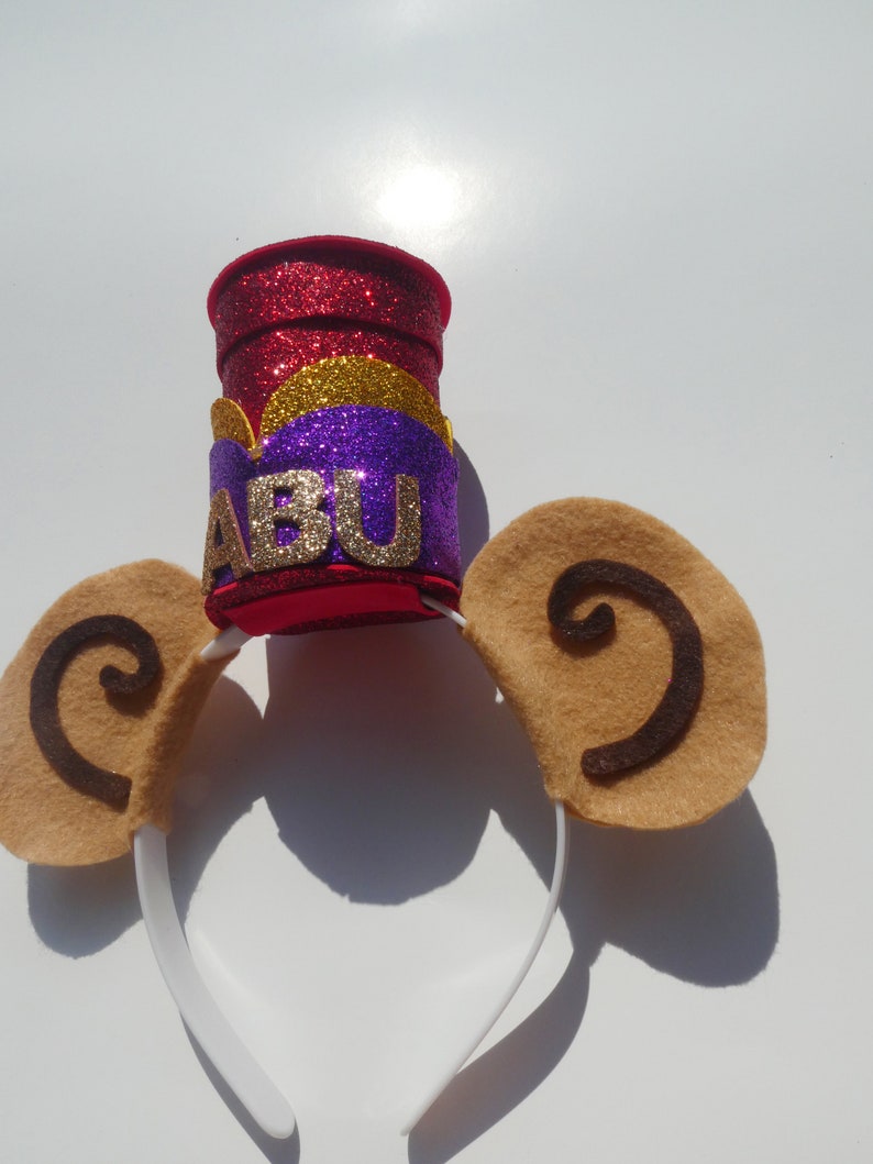 Abu Headband Aladdin Headband Glitter Monkey Costume - Etsy Abu Headband Aladdin Headband Glitter Monkey Costume - Etsy