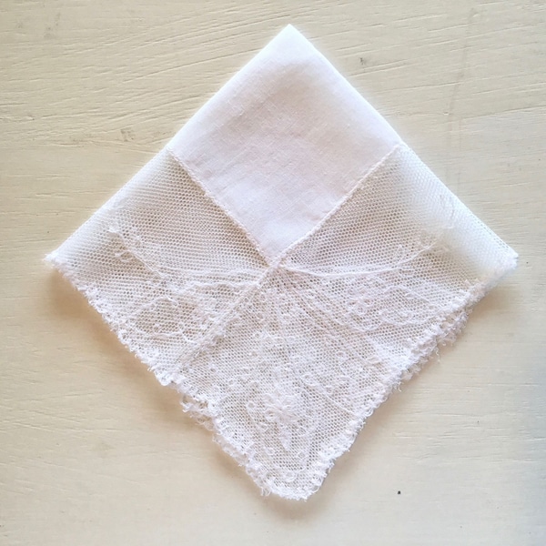 Antique Lace Handkerchief - Etsy