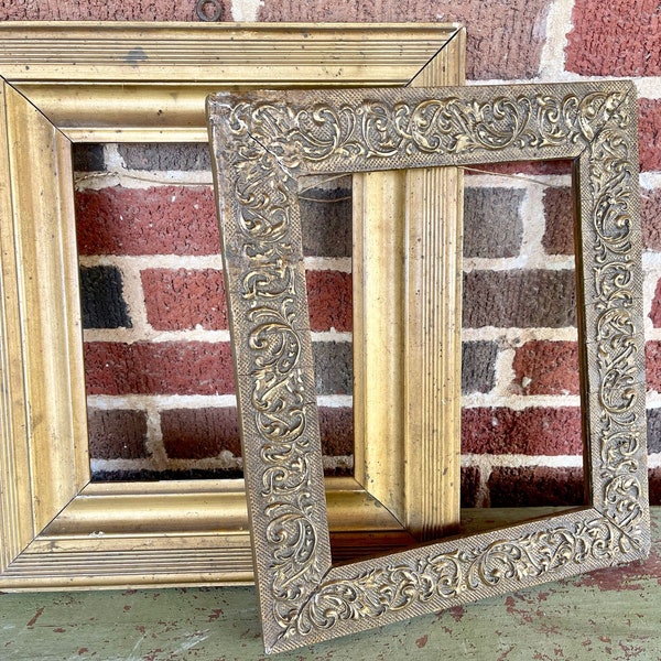 Antique Wooden Picture Frames - Etsy