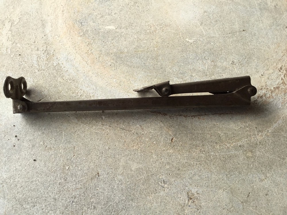 Vintage Spring Loaded Collapsible Bracket or Support Hinge ...