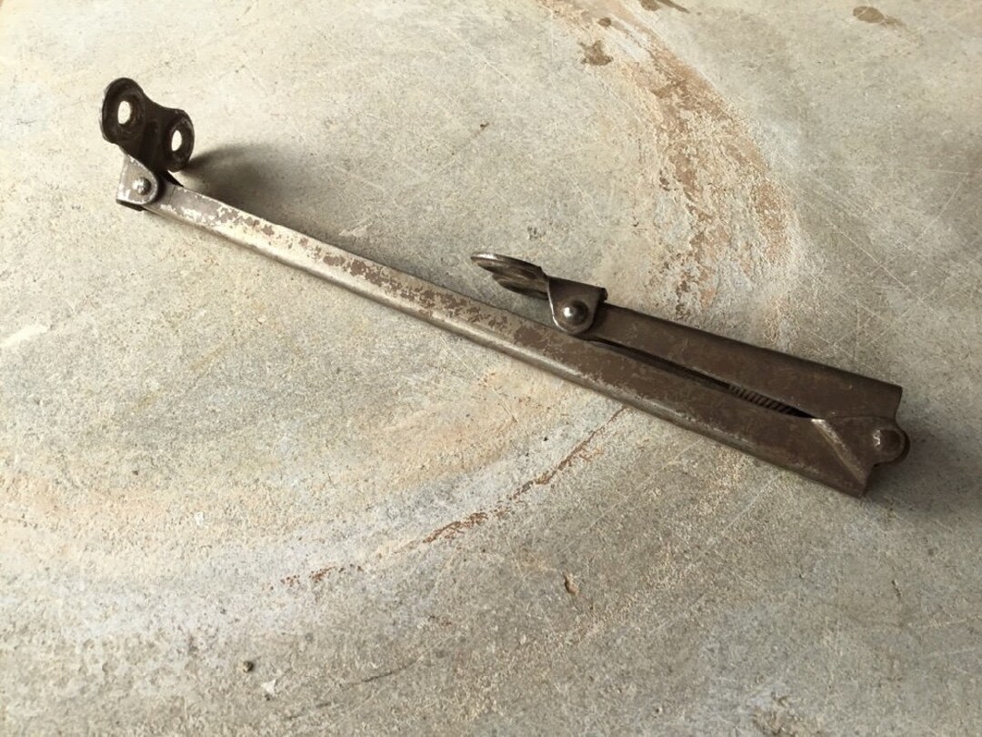 Vintage Spring Loaded Collapsible Bracket or Support Hinge ...